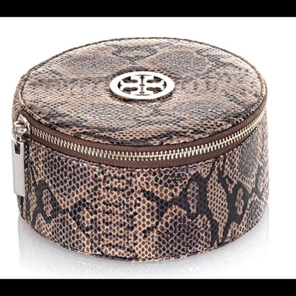 Tory Burch | Accessories | Tory Burch Round Jewelry Case | Poshmark
